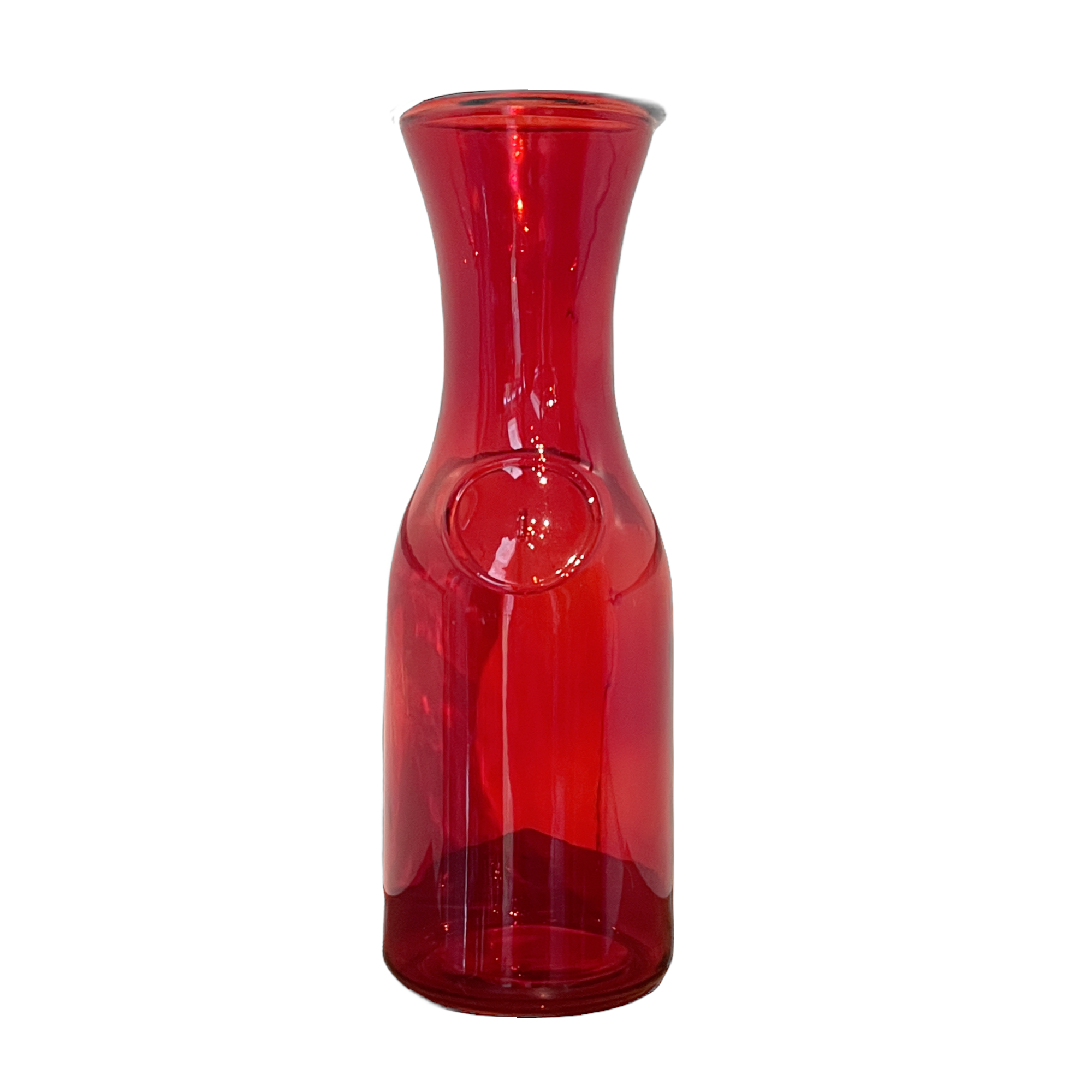 Decostar Vintage Holiday Glass Carafe | Greene Acres Christmas Tree Farm